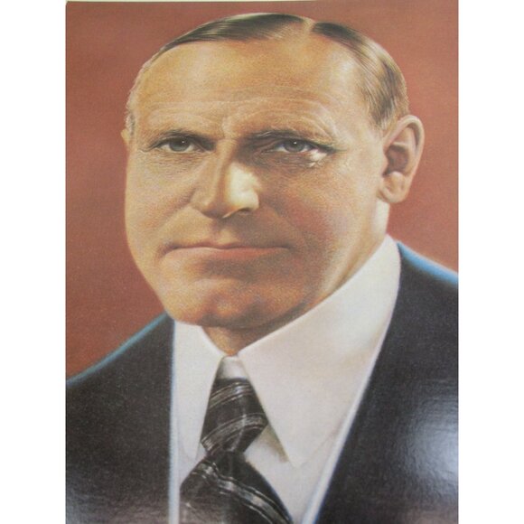 Art | President Calvin Coolidge Poster Print Sam J Patrick 52755 ...
